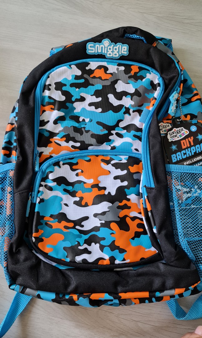 Smiggle DIY Backpack, Babies & Kids, Babies & Kids Fashion on Carousell