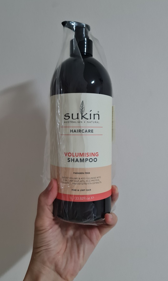 Sukin Shampoo - Volumising, Beauty & Personal Care, Hair on Carousell