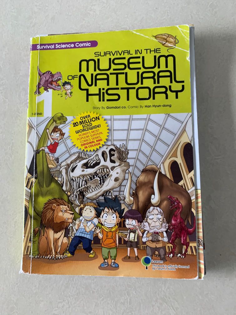 Survival Science Comic - Survival in the Museum of National History ...