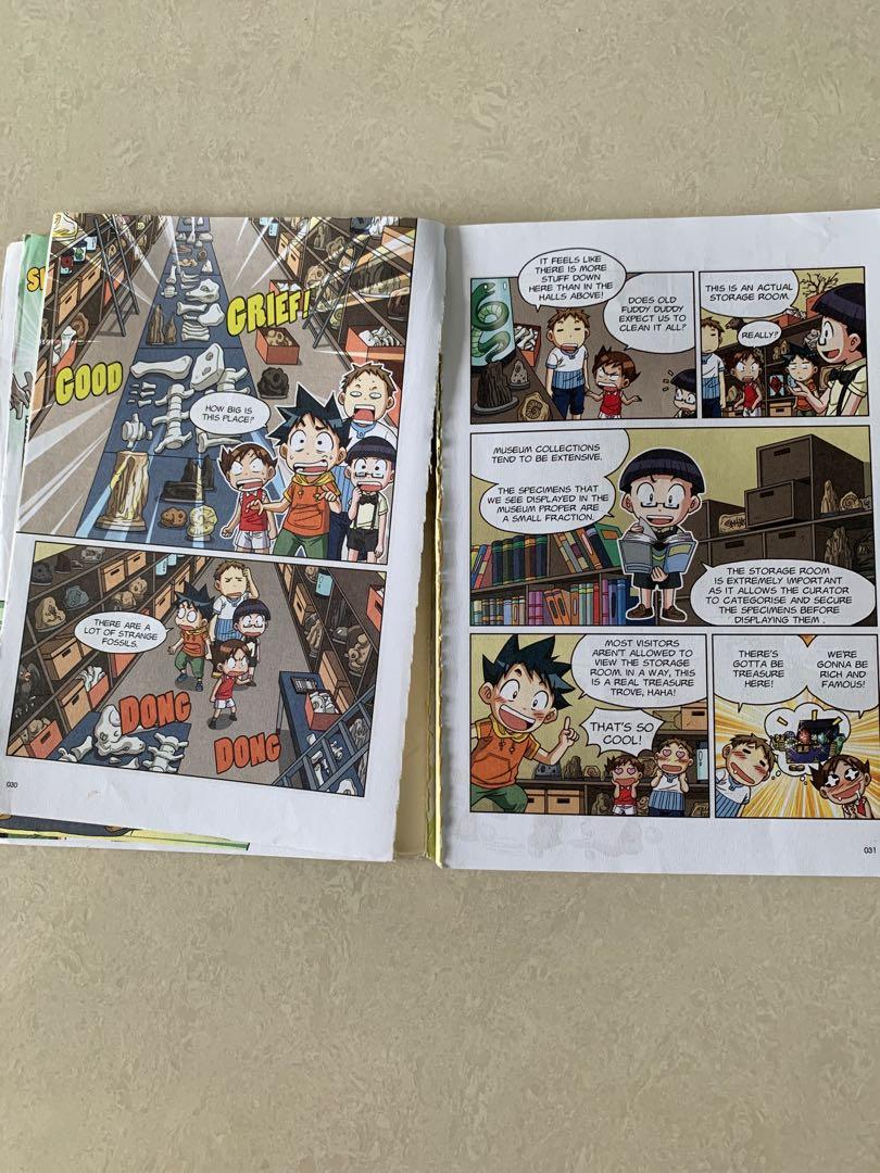 Survival Science Comic - Survival in the Museum of National History ...