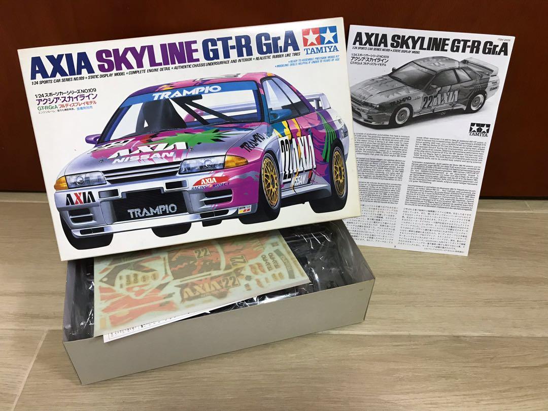 Tamiya Axia Skyline#22 GT-R Gr.A 1/24, 興趣及遊戲, 玩具 & 遊戲類 - Carousell