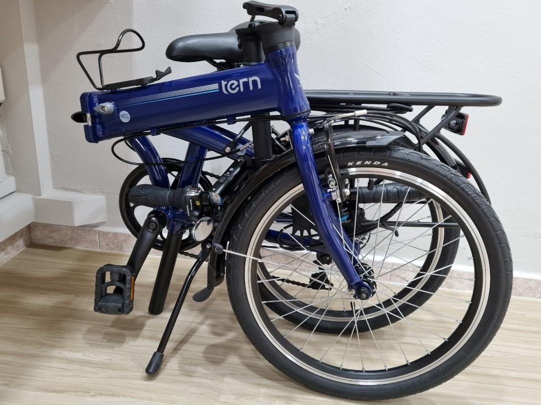 Tern Link A7 (Gen 2) with Cargo Rack, Fender & Mudguard Installed ...