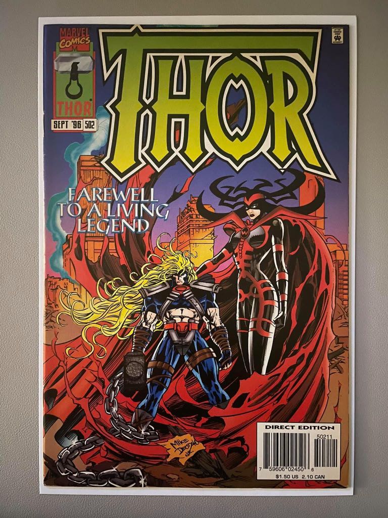 Thor Comics Vol. 1 #502, Hobbies & Toys, Books & Magazines, Comics ...