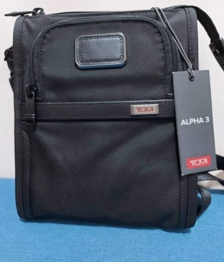 Tumi Alpha 3 Pocket Bag Small, Men's Fashion, Bags, Sling Bags on Carousell