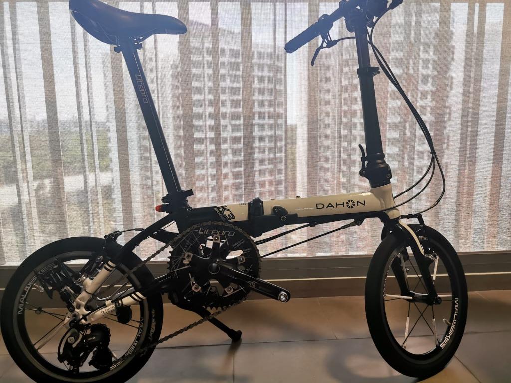 Upgraded Dahon K3 White (16inch 3 Speed,
