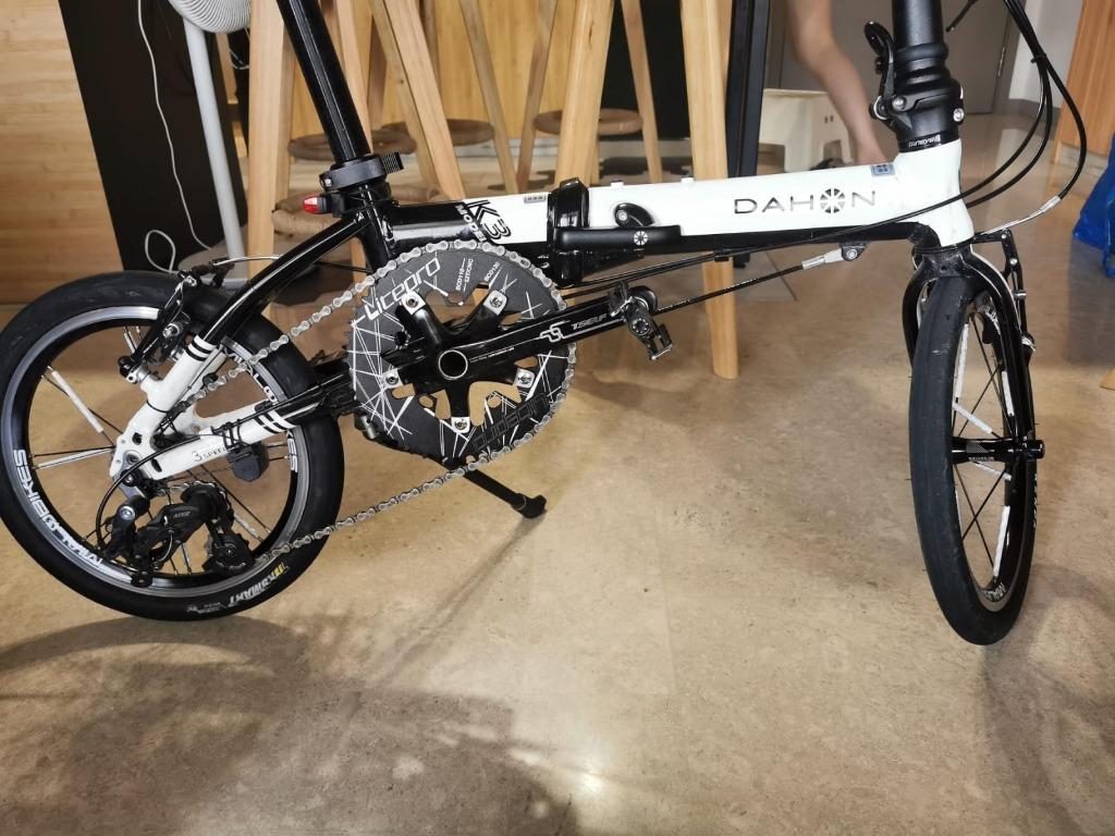 Upgraded Dahon K3 White (16inch 3 Speed,