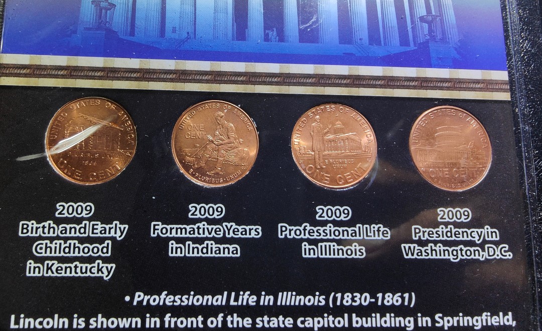 US Lincoln Penny Centennial Collection Coin Set(2), Hobbies & Toys ...