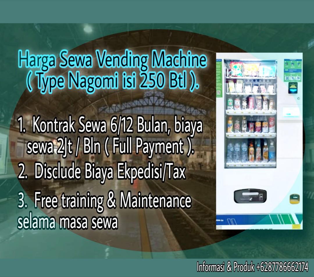 Usaha warungan vending machine modal bisa di cicil 12 bulan, Pekerjaan ...