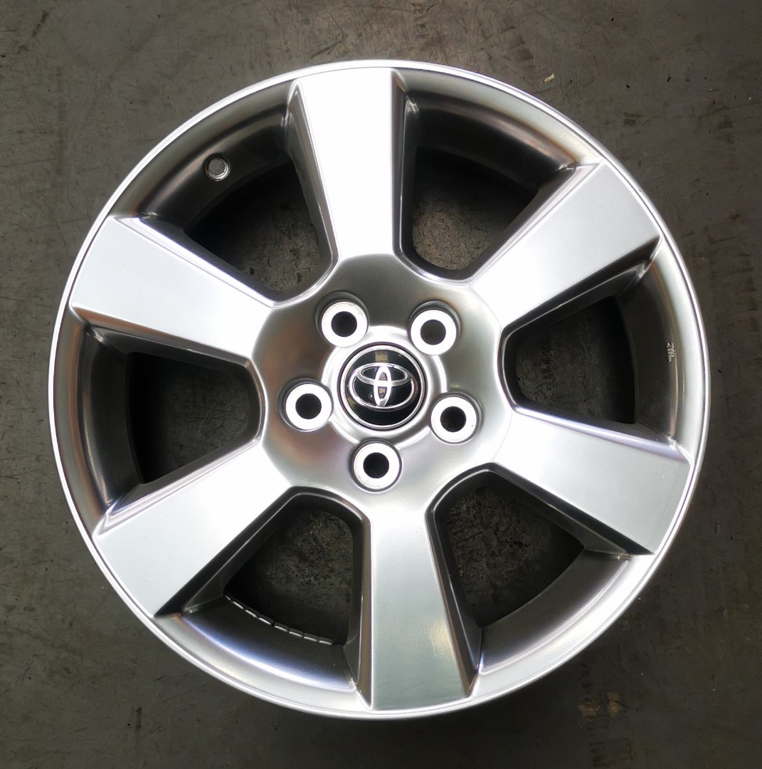 Used 17" Original Toyota Rims, Car Accessories, Tyres & Rims on Carousell