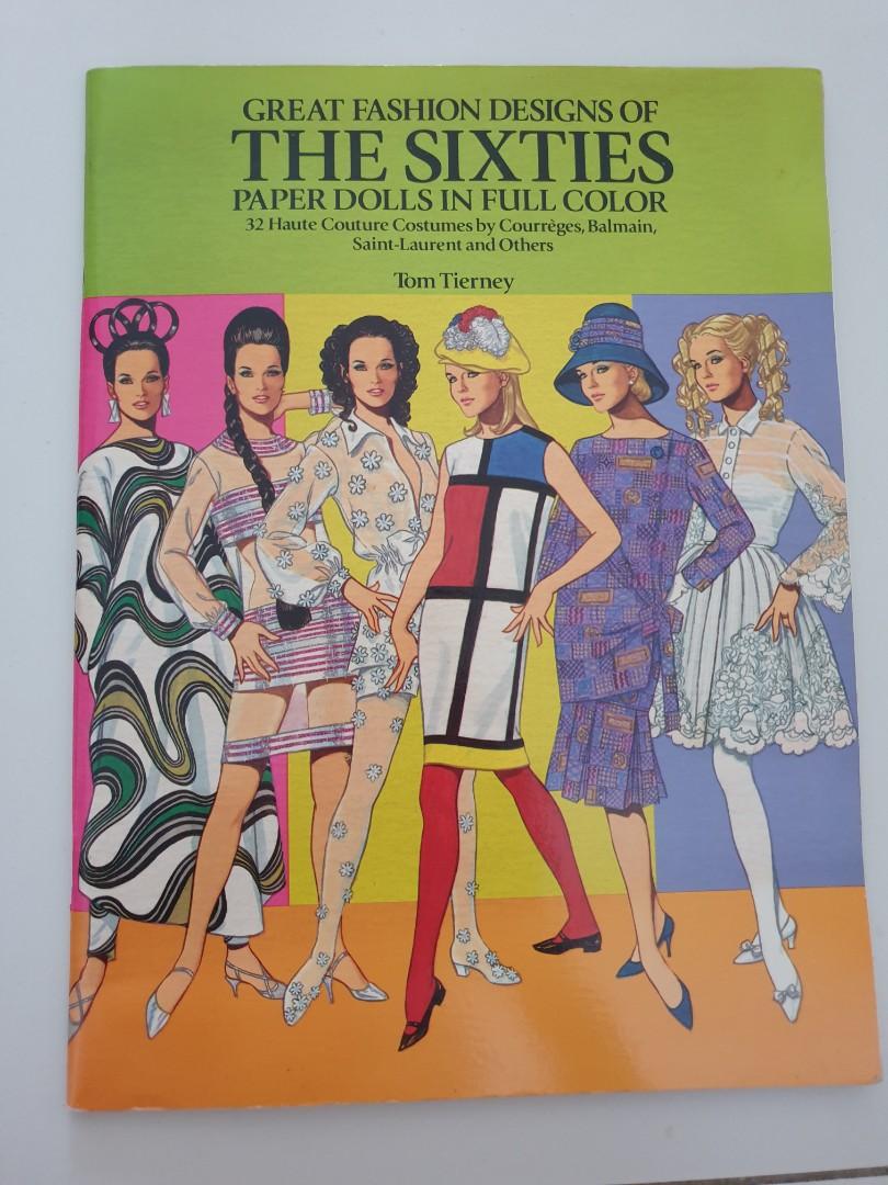 Vintage 1960s Barbie & Ken Cut-outs Paper Dolls, Hobbies & Toys ...