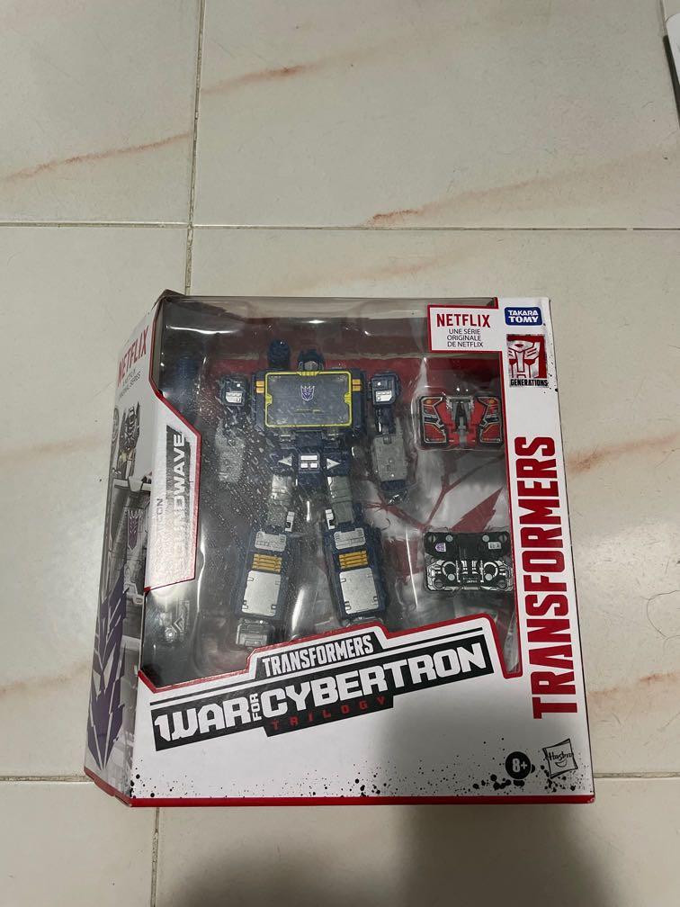 WFC Netflix Soundwave, Hobbies & Toys, Toys & Games on Carousell
