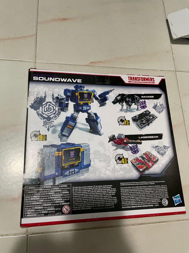 WFC Netflix Soundwave, Hobbies & Toys, Toys & Games on Carousell