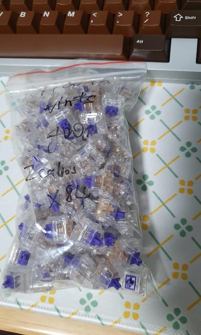 Zealios v2 switches for custom mechanical keyboards, Computers & Tech ...