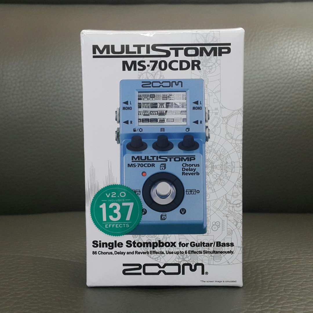 Zoom MS 70 CDR (Brandnew), Hobbies & Toys, Music & Media, Musical ...