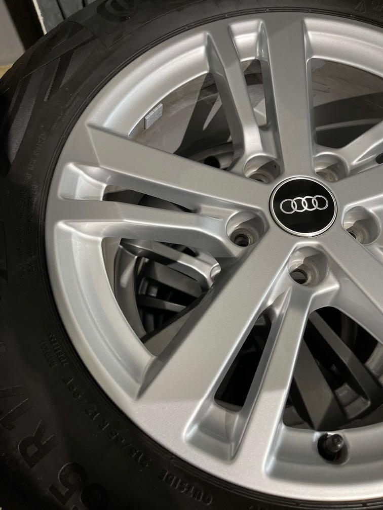 CNY SPECIAL 17 Inch Audi Original Rim with Continental Tyres, Car ...