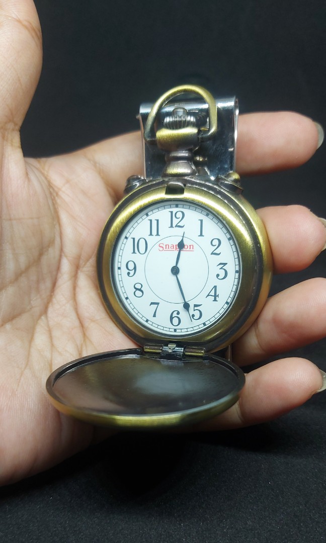 1920's Snap-on Money clip Pocket Watch, Hobbies & Toys, Memorabilia ...