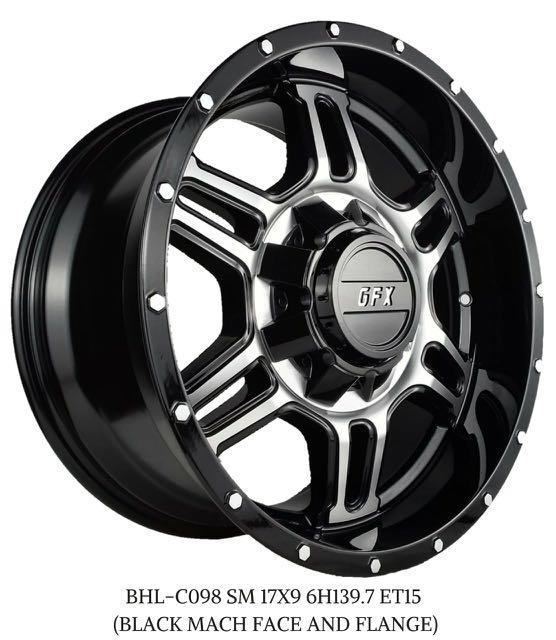 4x4 wheels 6x139.7 for 16” & 17”, Car Accessories, Tyres & Rims on ...