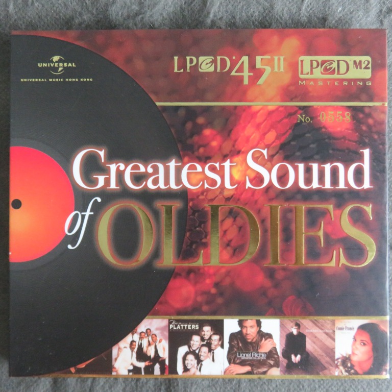 限量編號 0558 (LPCD 45) Greatest Sound of OLDiES 精選 LPCD (12年 硬皮紙套版) tHe ...