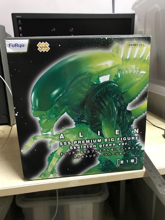 歡迎議價 Aliens Alien 異形 夜光 景品 綠色 Skeleton Green Ver Version Alien SSS ...