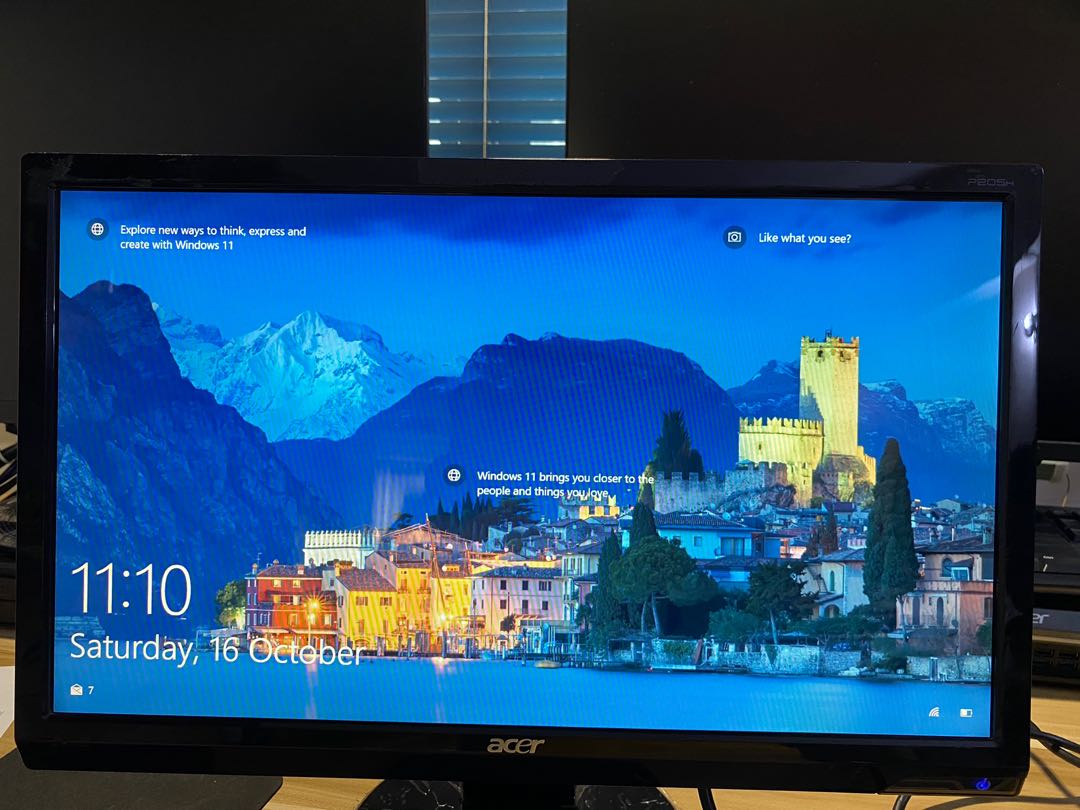 Acer 20 inch monitor - P205H, Computers & Tech, Parts & Accessories ...