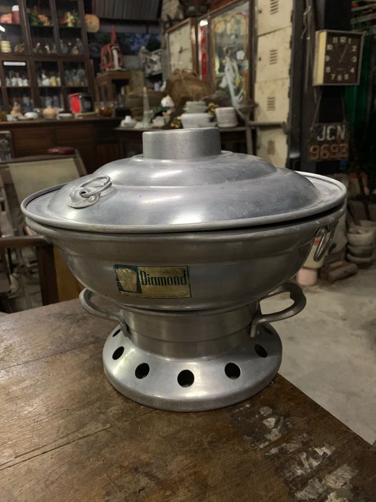 Aluminum steamboat pot, Furniture & Home Living, Home Decor, Vases ...