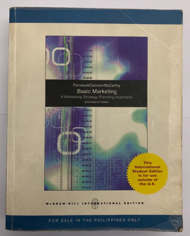 Basic Marketing A Marketing Strategy Planning Approach McGraw-Hill ...