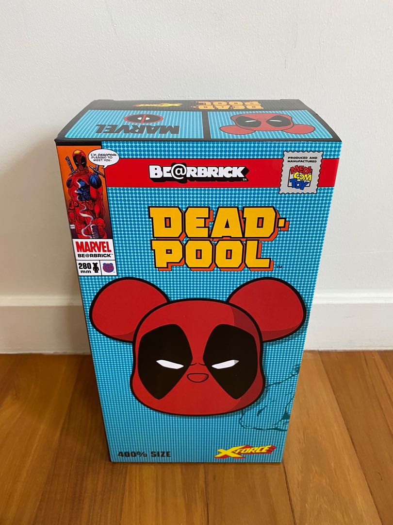 Bearbrick 400% Marvel Deadpool, Hobbies & Toys, Toys & Games on Carousell