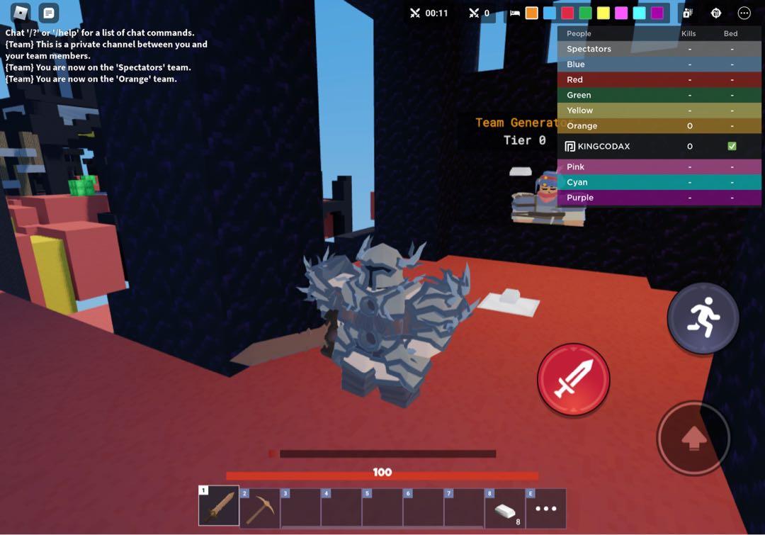 Bedwars trinity kit, Video Gaming, Video Games, Others on Carousell