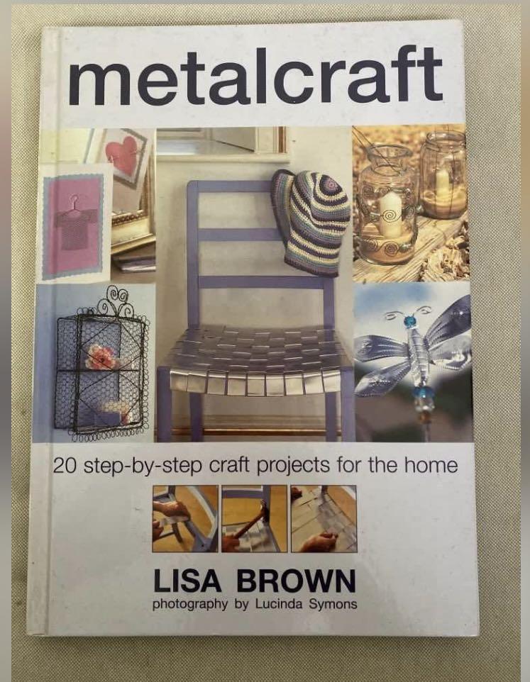 Book diy hardcover metal craft 20 step by step craft projects for the ...