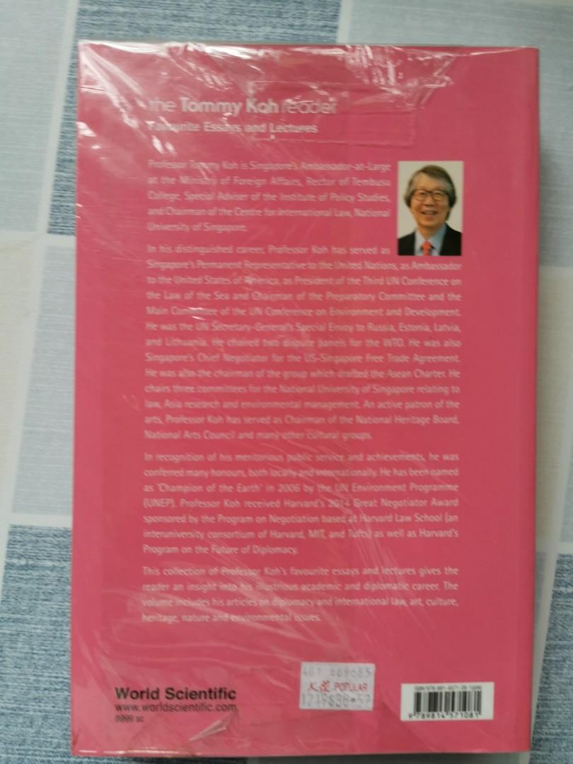 Book. Tommy Koh reader, Hobbies & Toys, Books & Magazines, Textbooks on Carousell