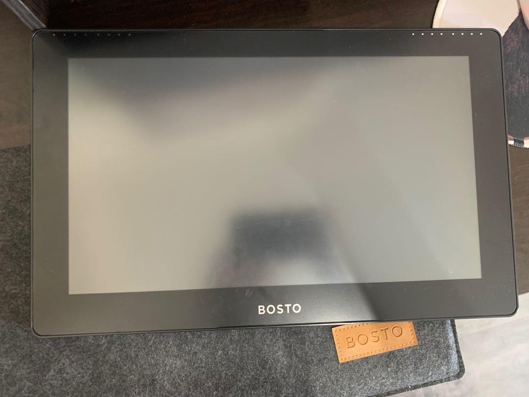 Bosto 繪圖板 有單 drawing tablet Bt-16hd 15.6’’ full had ips lcd, 電腦＆科技, 手提電腦 - Carousell