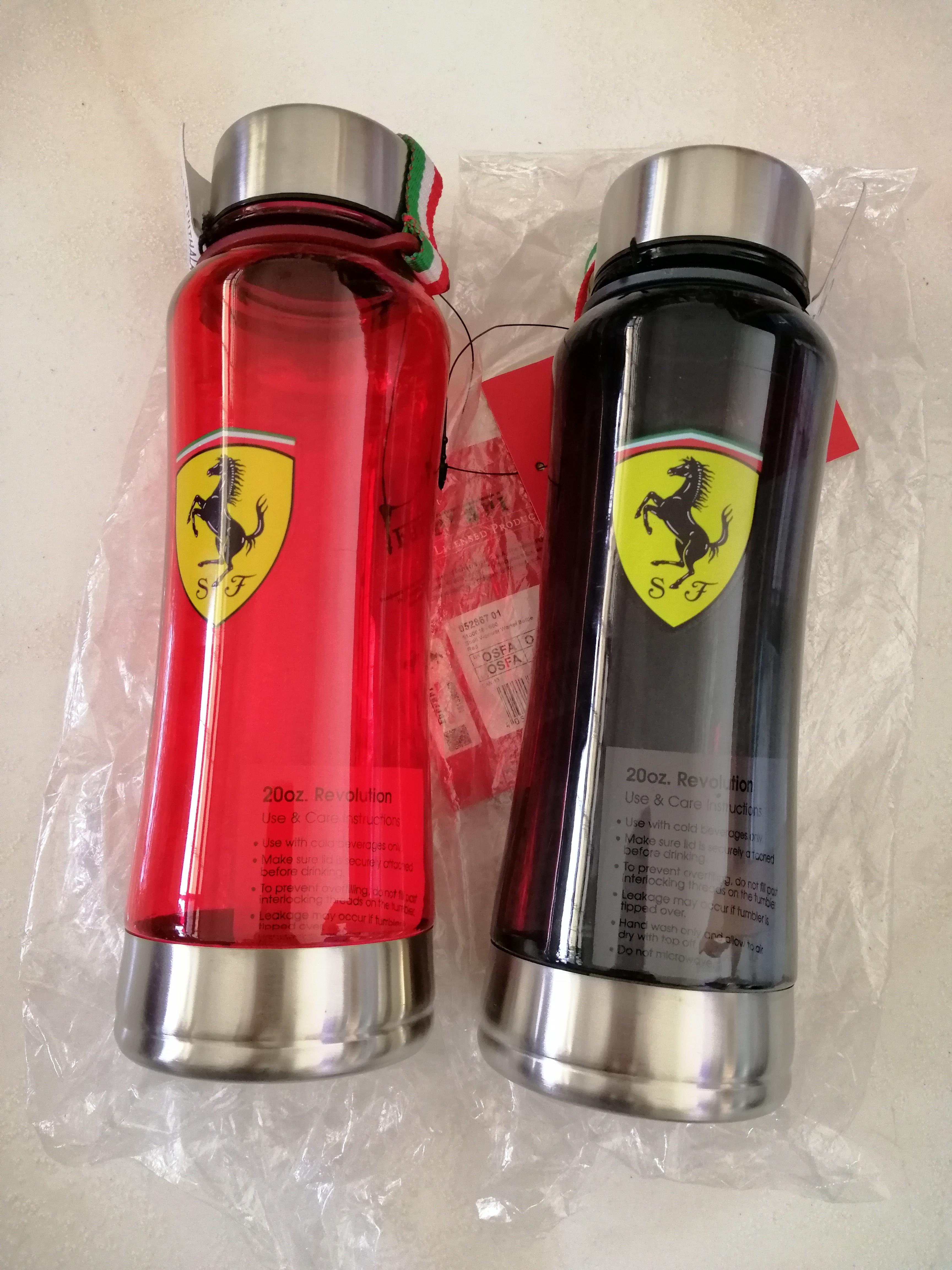 ($10 each) Ferrari Water Bottle, Furniture & Home Living, Kitchenware ...