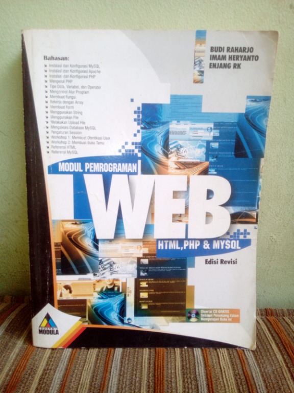 Buku Modul Pemrograman Web Html Php Mysql Edisi Revisi By Budi Raharjo Buku And Alat Tulis Buku