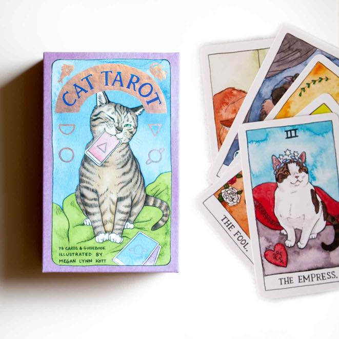 貓塔羅Cat Tarot, 興趣及遊戲, 玩具 & 遊戲類 - Carousell