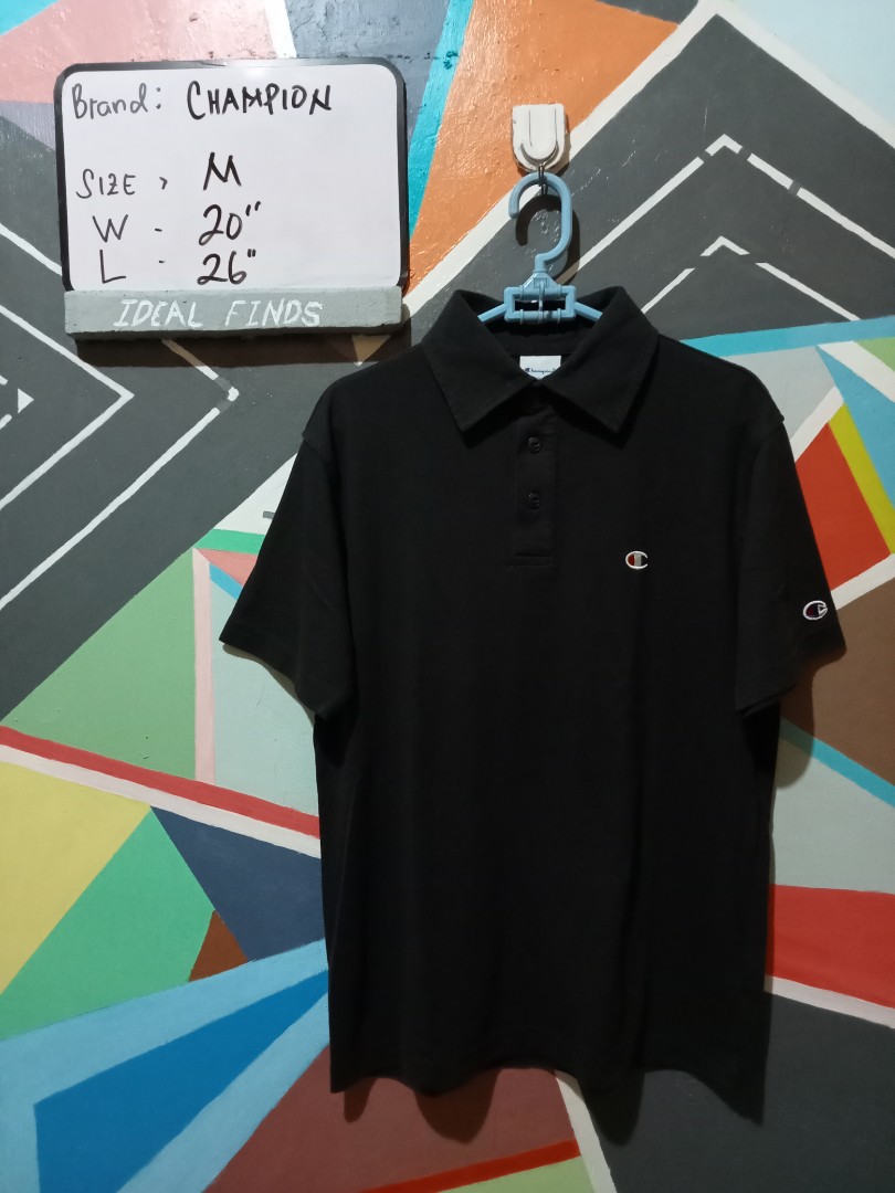 Champion Polo Shirt, Men's Fashion, Tops & Sets, Tshirts & Polo Shirts ...
