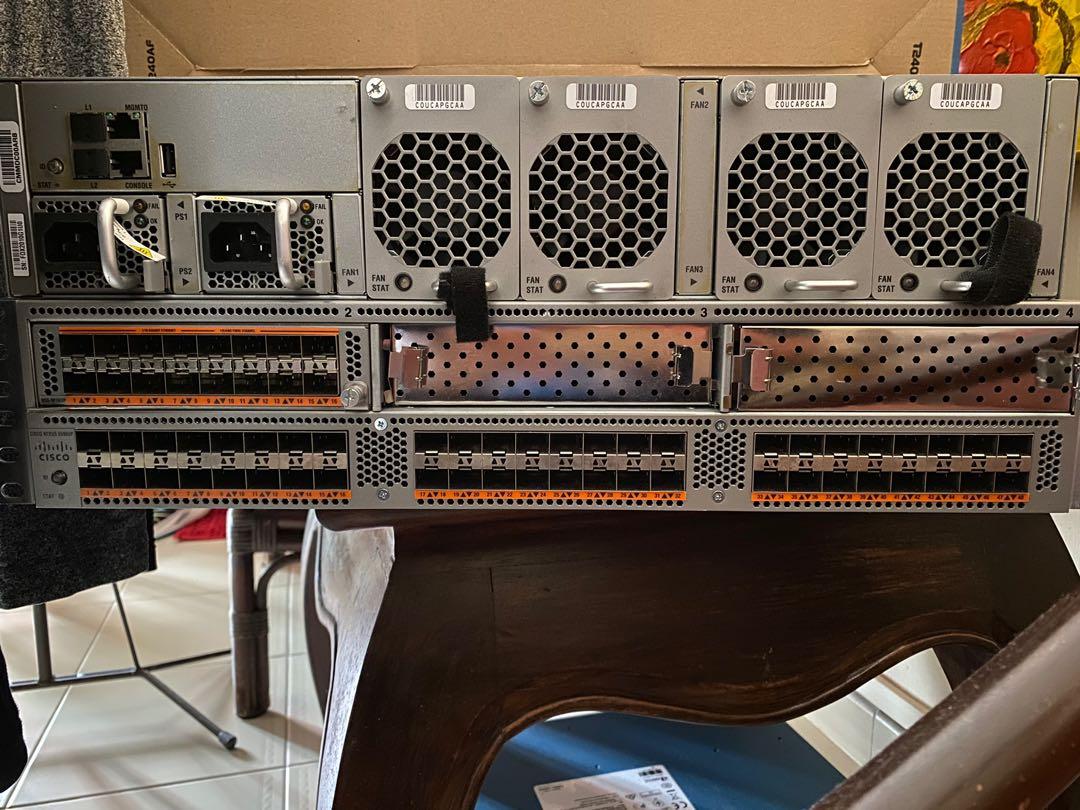 Cisco Nexus N5K-C5596UP 48 Ports + N55-M16UP -IOS 7.3 Licenses ...