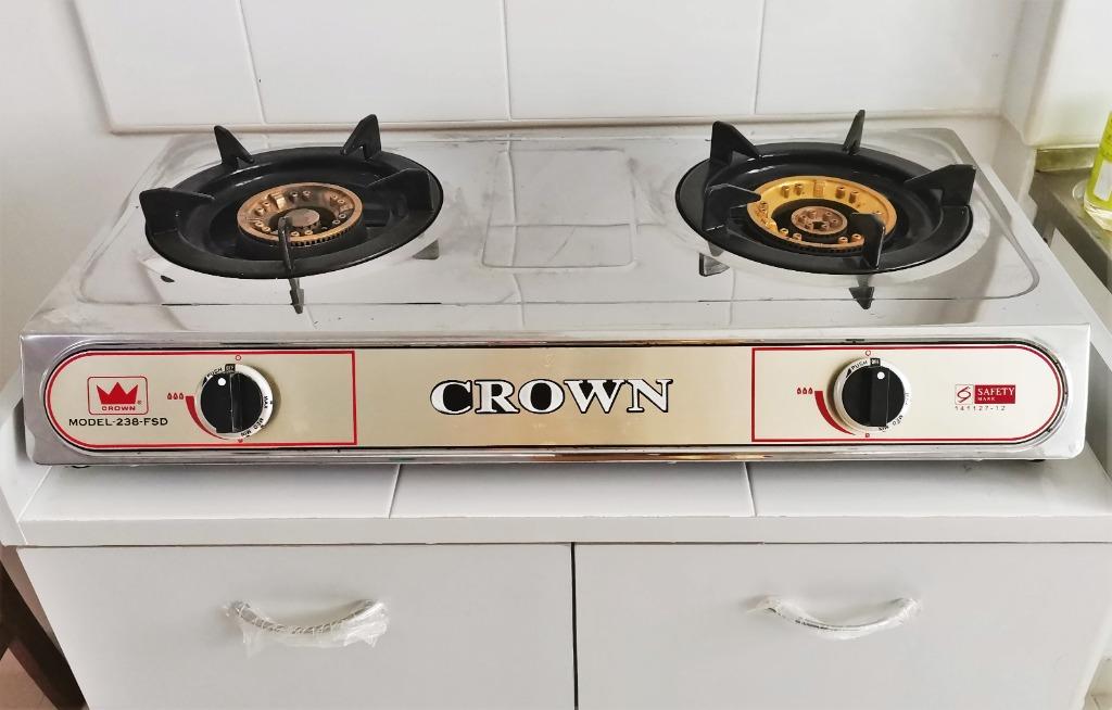 Crown Gas Stove With Ceramic Top Stove Cabinet, TV & Home Appliances ...