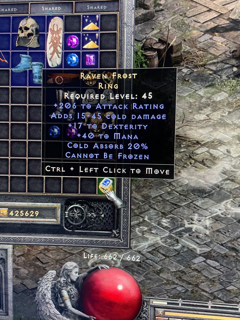 D2R Raven Frost Ring, Video Gaming, Gaming Accessories, In-Game ...