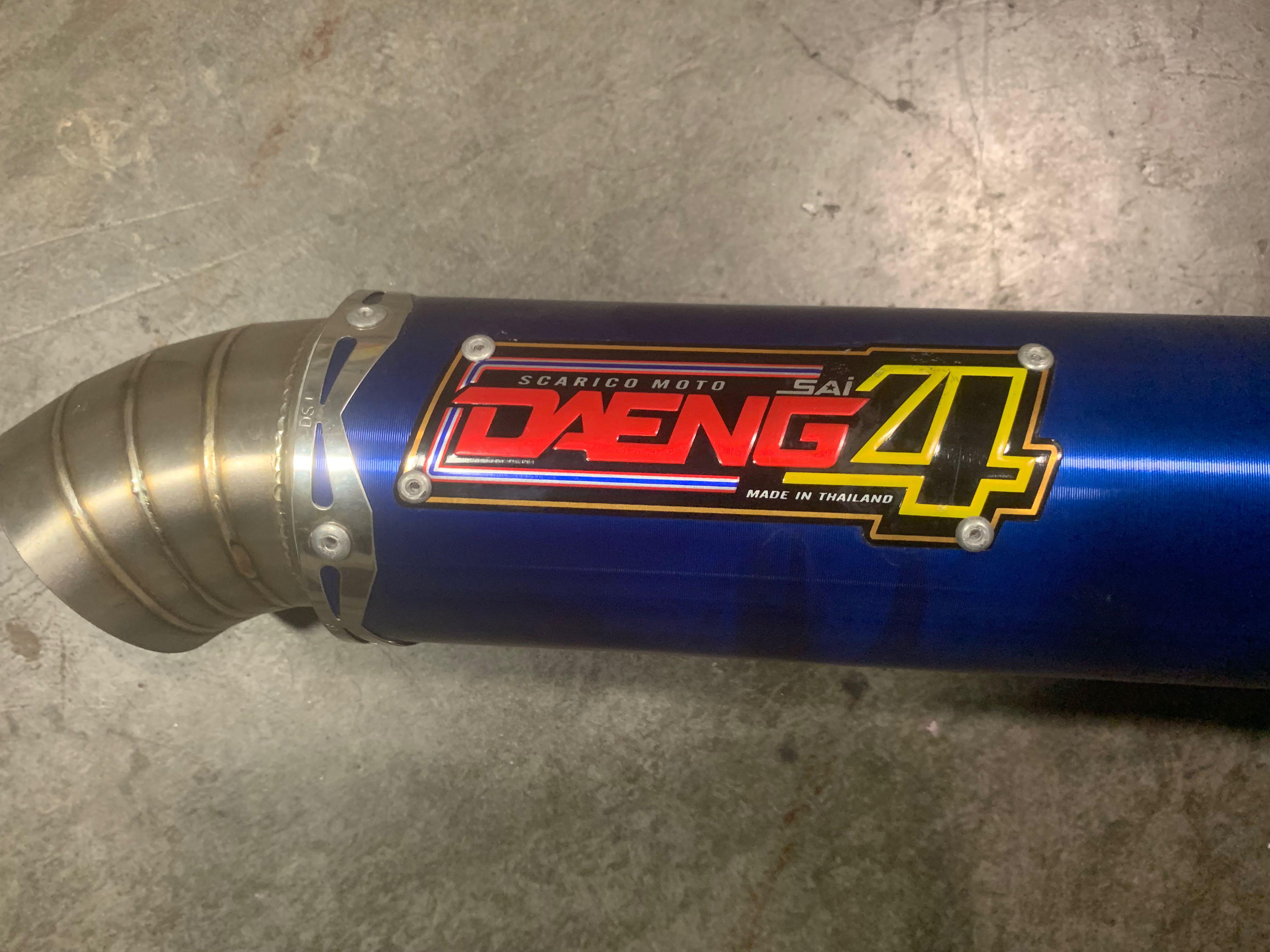 Daeng 4 pipe/ exhaust sniper150, Motorcycles, Motorcycle Accessories on ...