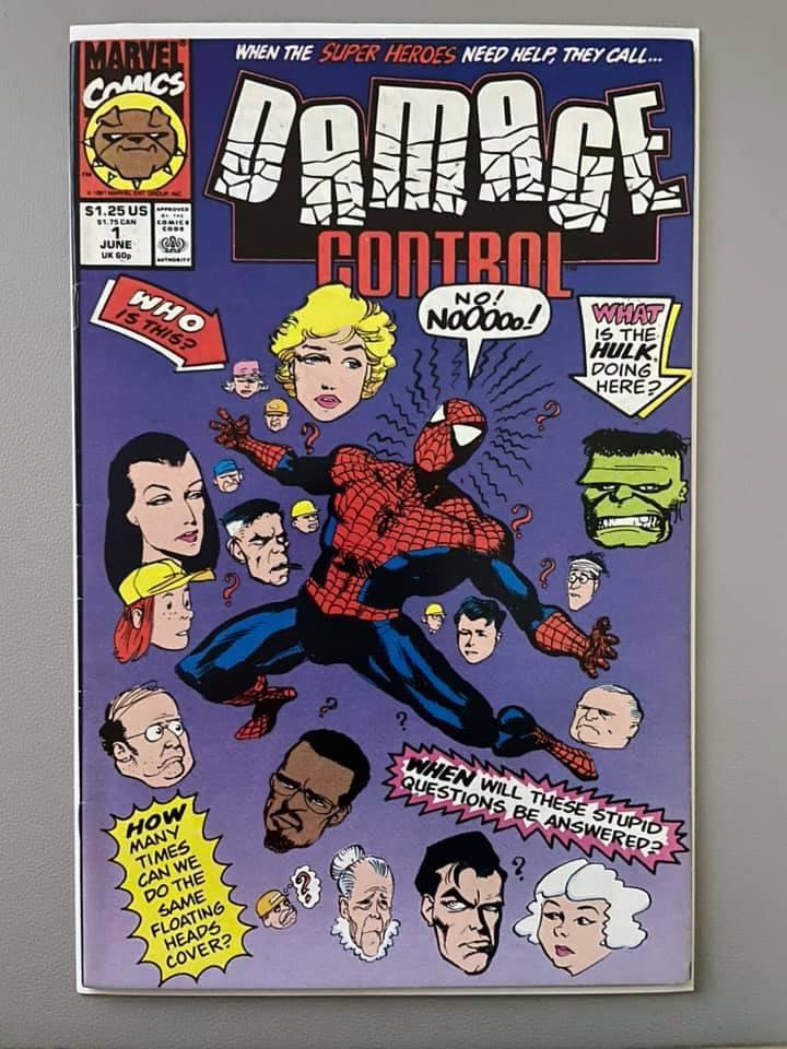 Damage Control Comics Vol. 3 #1, Hobbies & Toys, Books & Magazines ...