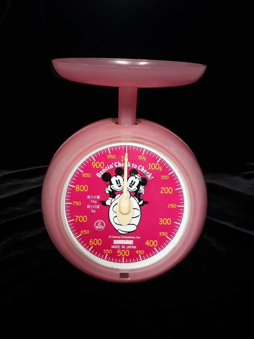 Disney Mickey & Minnie Manual Weighing Scale, Hobbies & Toys ...