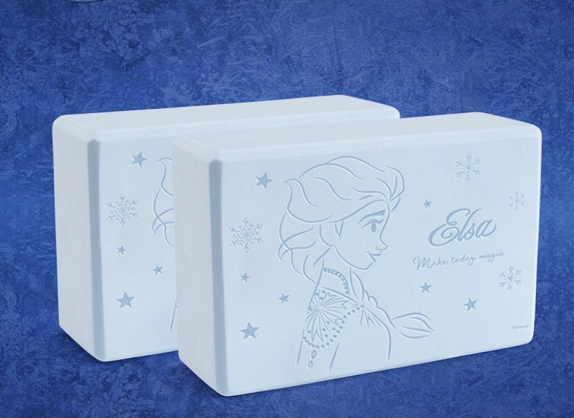 FROZEN Elsa Olaf design yoga blocks, Sports Equipment, Other Sports ...