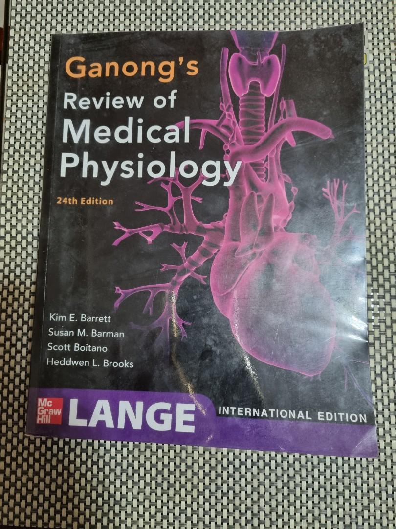 GANONG'S Review of Medical Physiology, Hobbies & Toys, Books ...