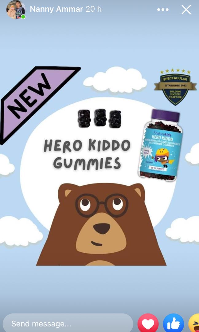 Hero Kiddo Gummies, Babies & Kids, Bathing & Changing, Baby Toiletries ...