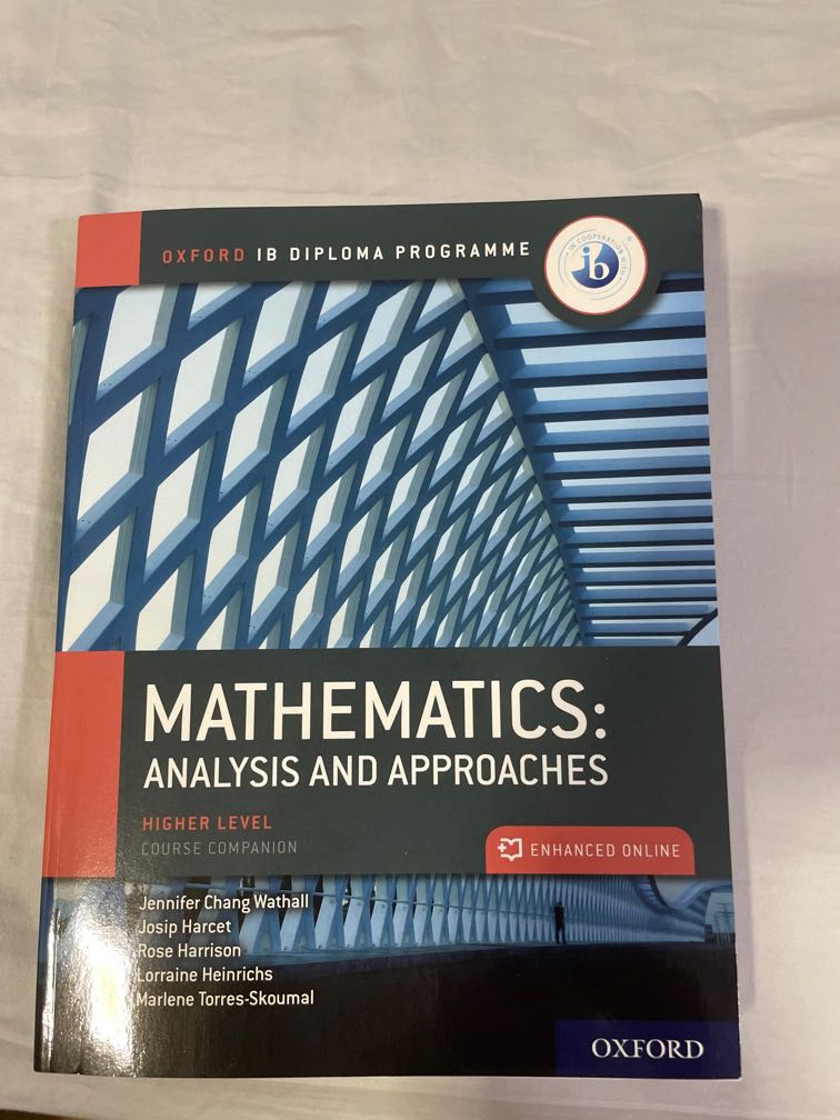 IB Math Analysis and Approaches HL, Hobbies & Toys, Books & Magazines ...