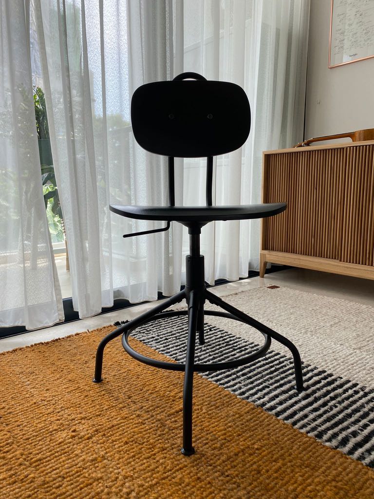IKEA Kullaberg Swivel Chair, Furniture & Home Living, Furniture, Chairs ...