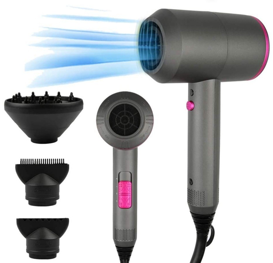 Innoo Tech Professional Hair Dryers 2000W Powerful AC Motor Fast Drying ...