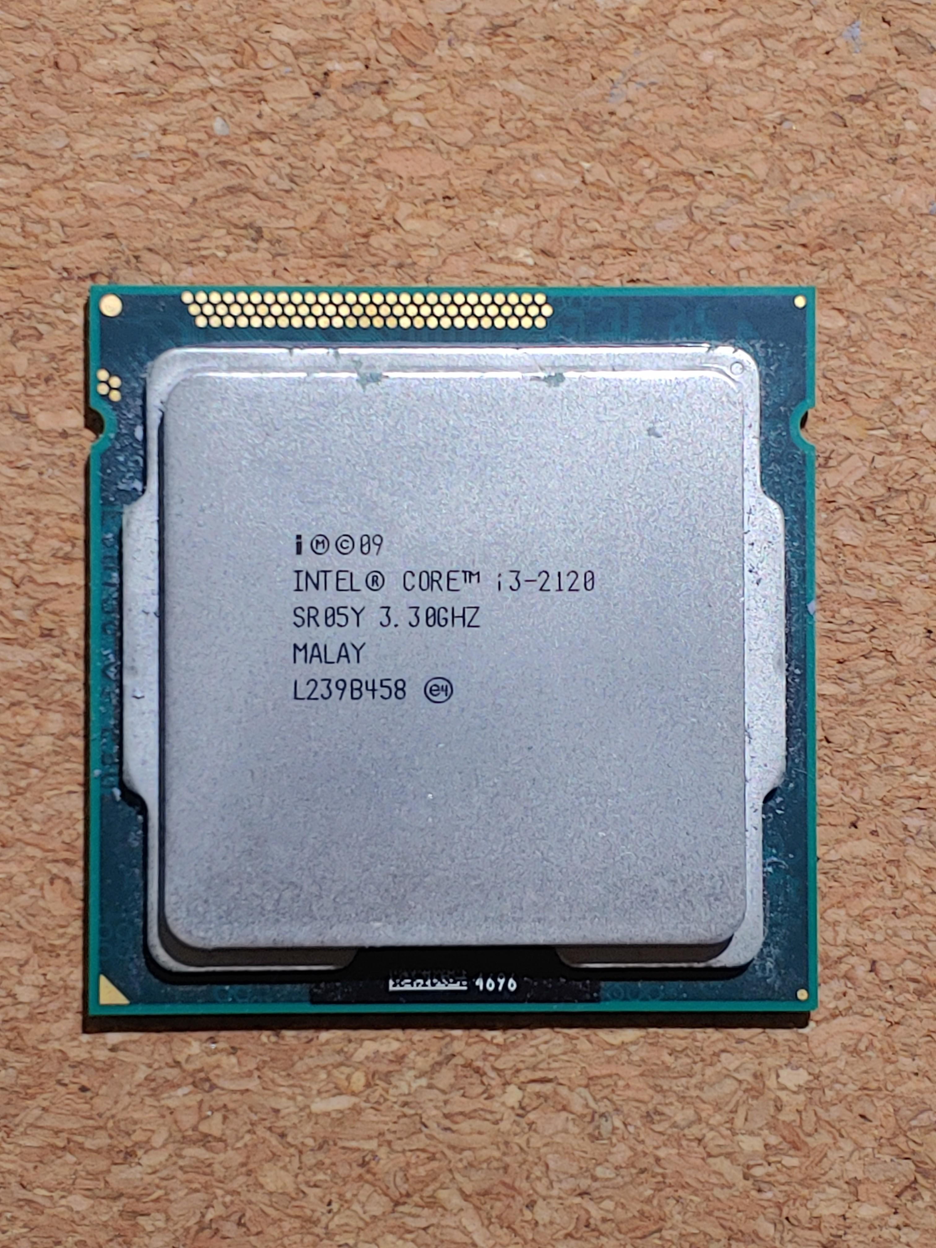 Intel i3 2120 CPU Processor LGA1155, Computers & Tech, Parts ...
