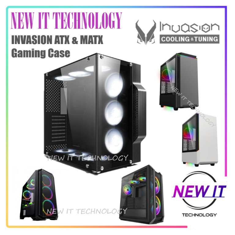 Invasion H1 MATX | XENON 900 ATX BLACK | XENON 940 ATX WHITE | GT-300 ...
