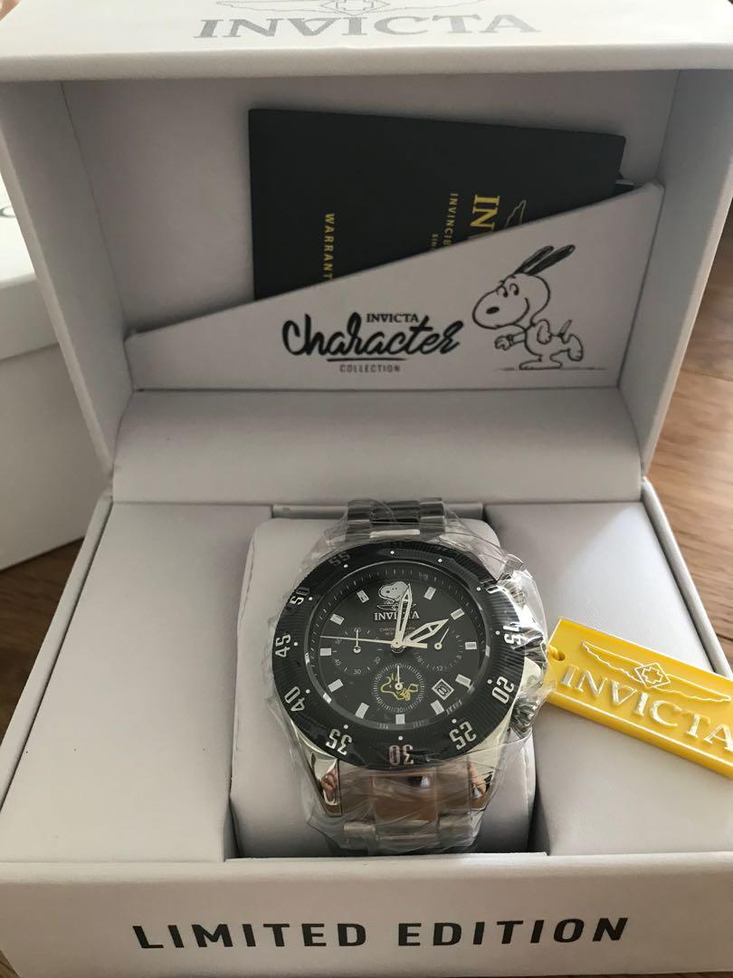 Invicta Limited Edition watch‼️Snoopy ‼️Very rare piece , Men's Fashion ...